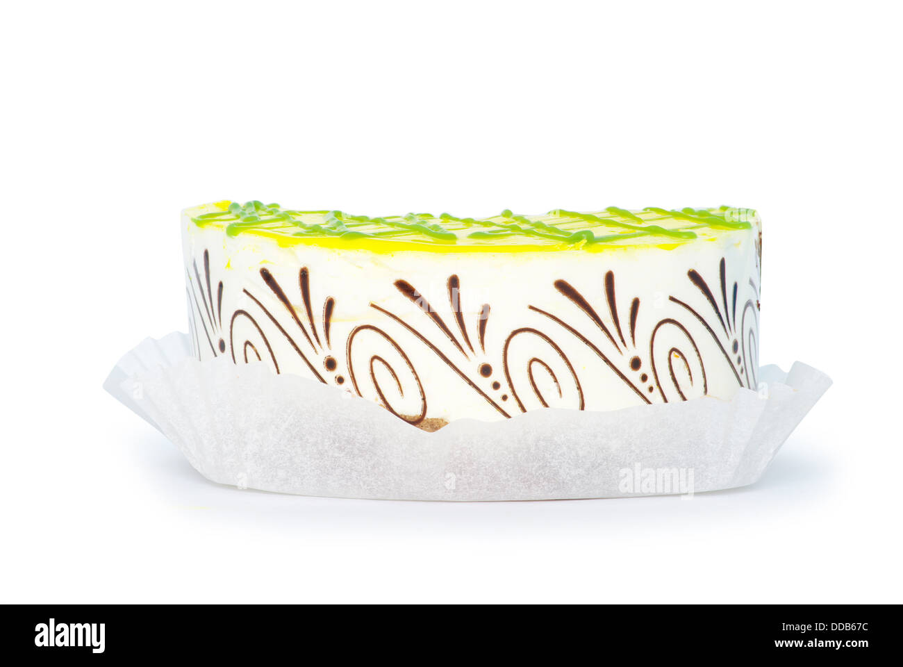 Baked homemade cake Cut Out Stock Images & Pictures - Alamy