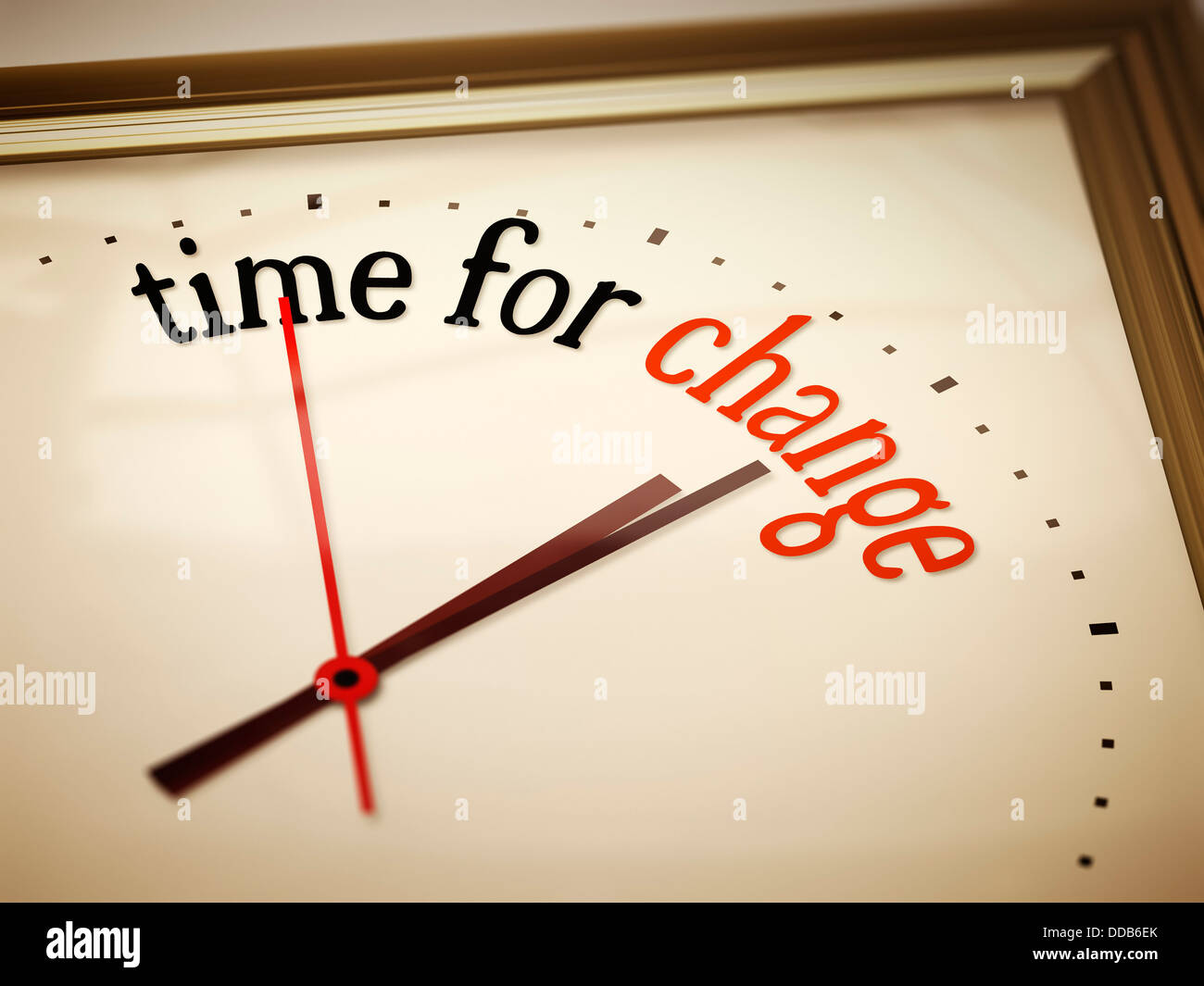 time for change Stock Photo - Alamy