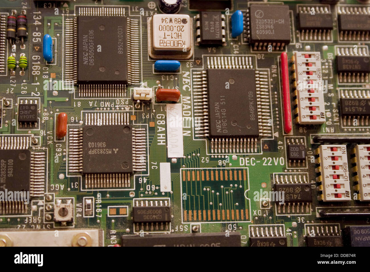 Inside of a computer Stock Photo - Alamy