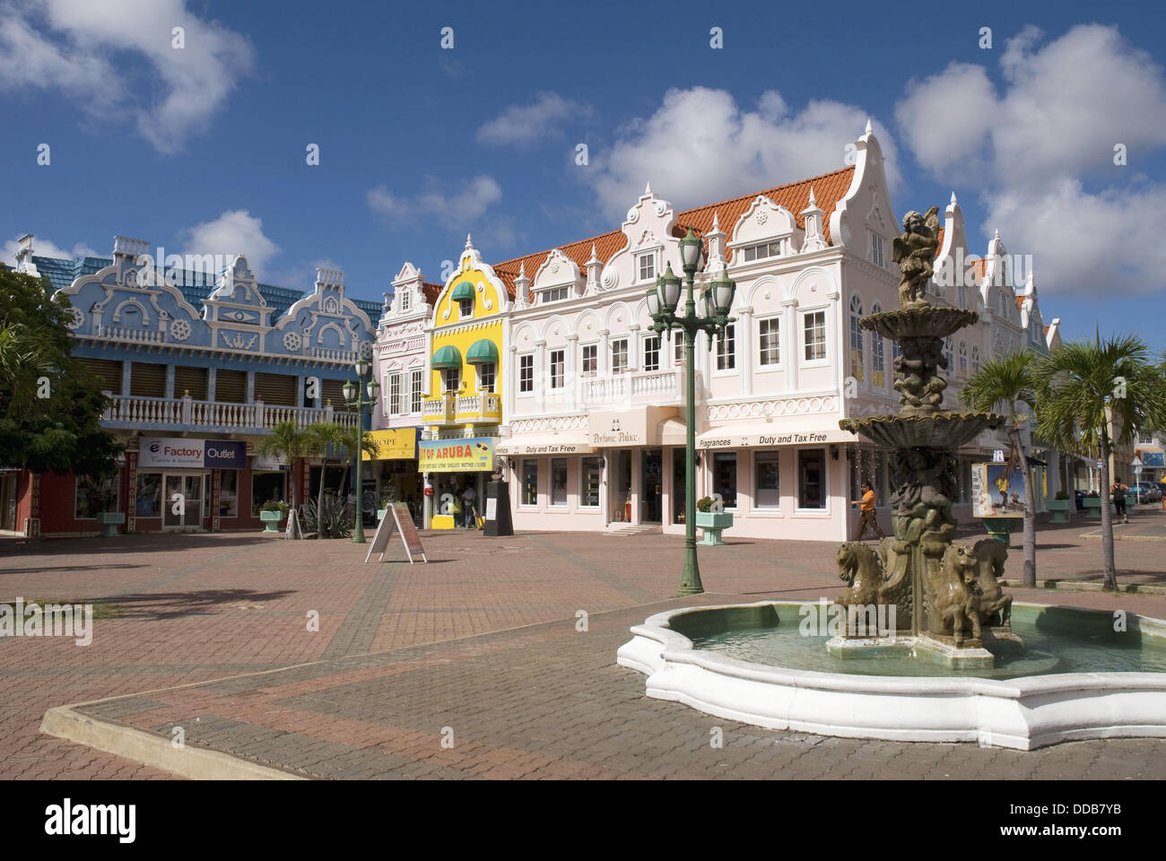 Oranjestad, Aruba, Netherland Antilles, Caribbean Stock Photo - Alamy