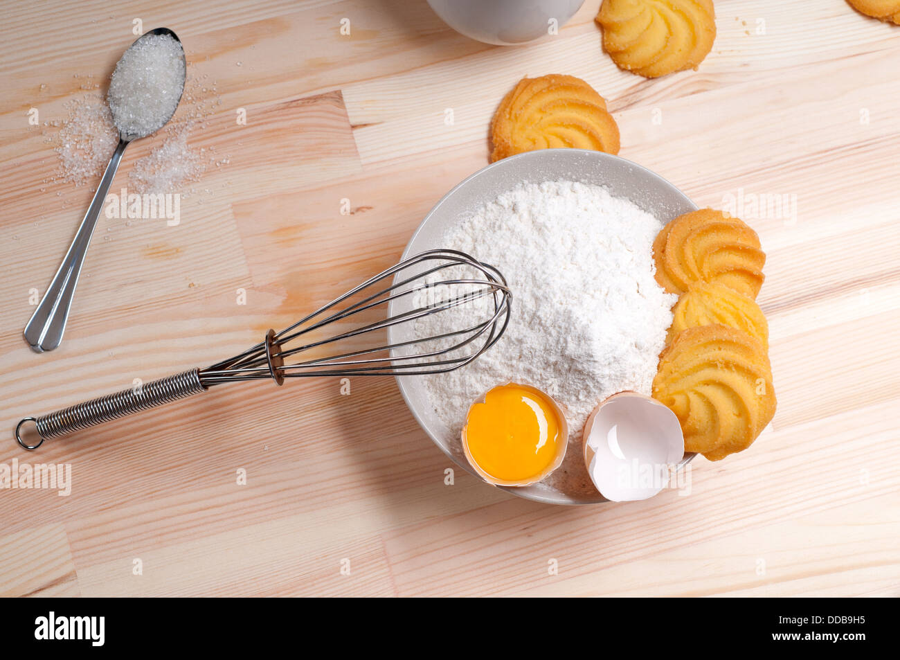 making baking cookies Stock Photo - Alamy