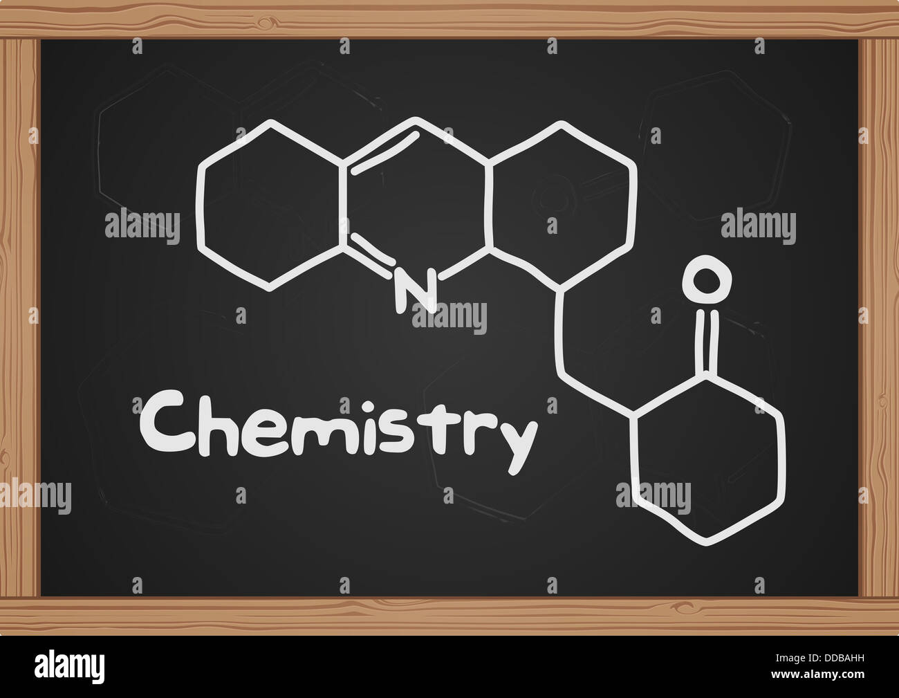 Chemistry chalk hi-res stock photography and images - Alamy