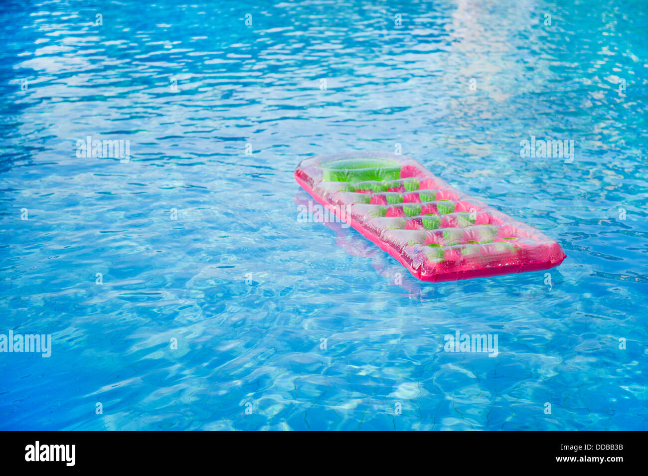 Floating air mattress Stock Photo - Alamy