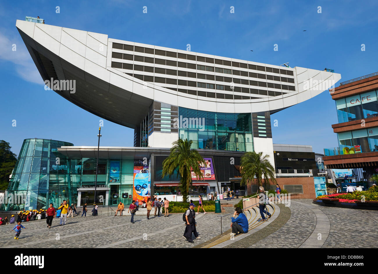 China, Hong-Kong, Victoria Peak view point Stock Photo - Alamy