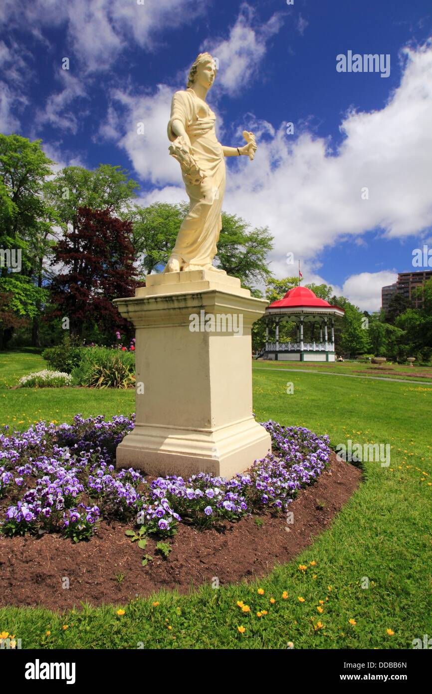 Halifax public gardens statue hi-res stock photography and images - Alamy
