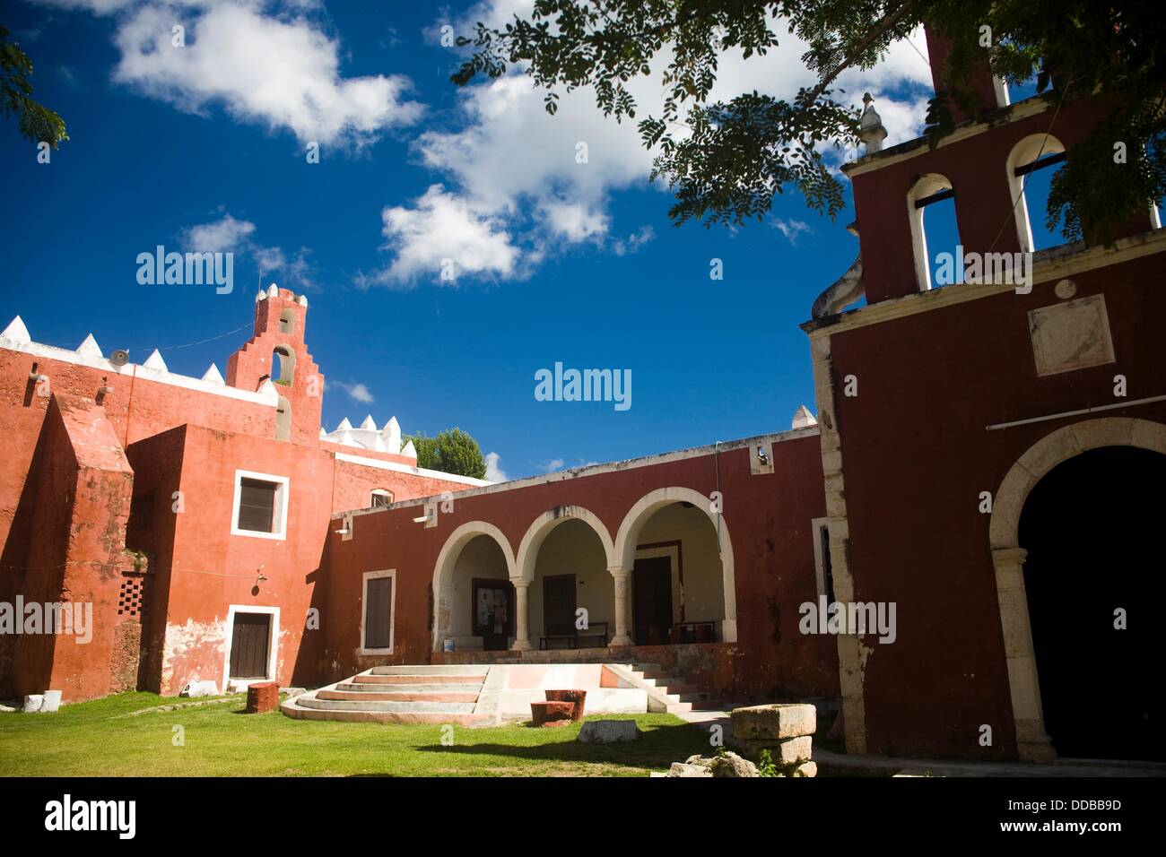 Teabo, The Convent Route, Yucatan, Mexico Stock Photo - Alamy