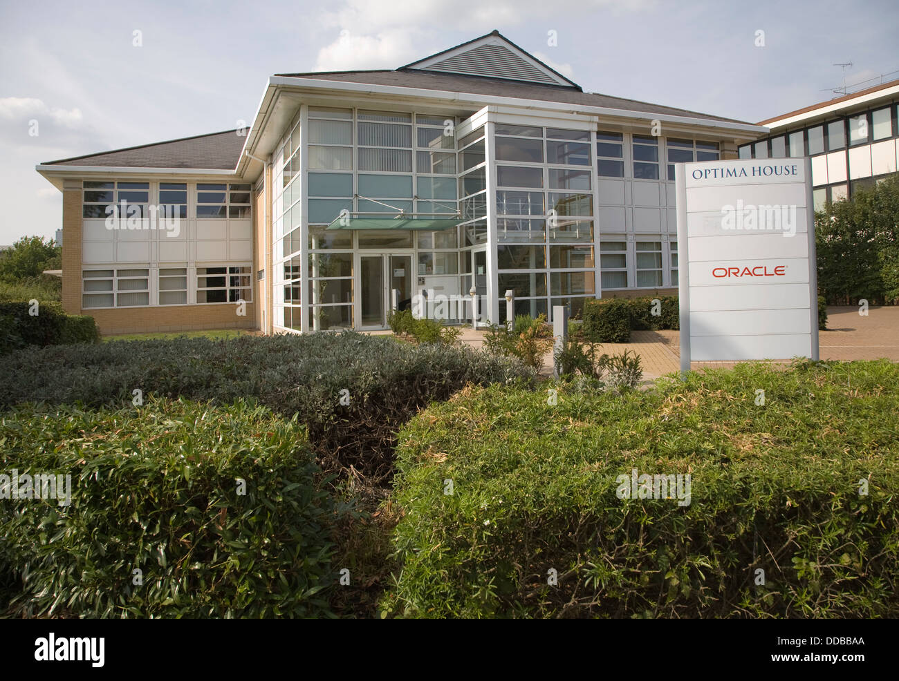 Oracle in Optima House Cambridge Science park England Stock Photo - Alamy