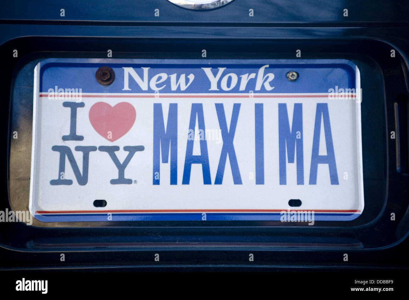 New york license plate vehicle hi-res stock photography and images - Alamy