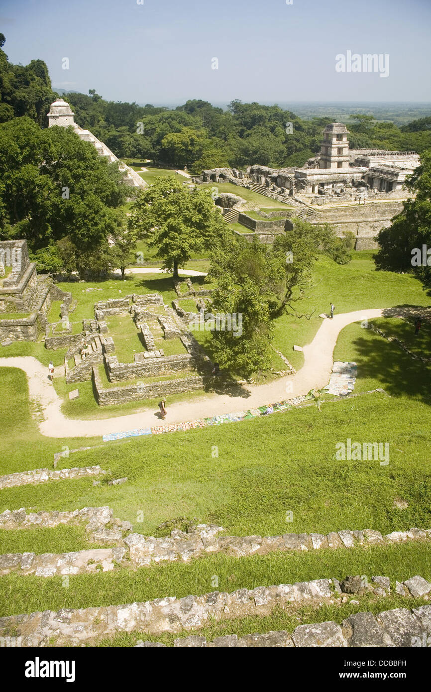 Palenque aerial view hi-res stock photography and images - Alamy