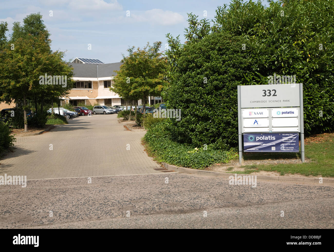 High tech companies at Cambridge Science park England Stock Photo - Alamy