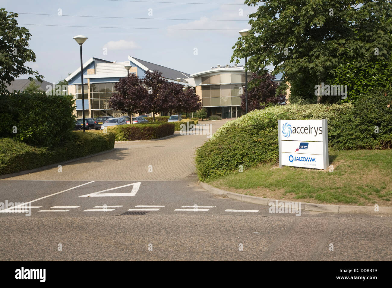 High tech companies at Cambridge Science park England Stock Photo - Alamy