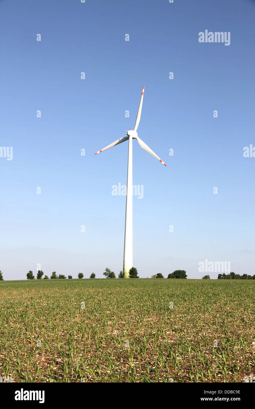 Photo of a Wind energy turbine Stock Photo - Alamy