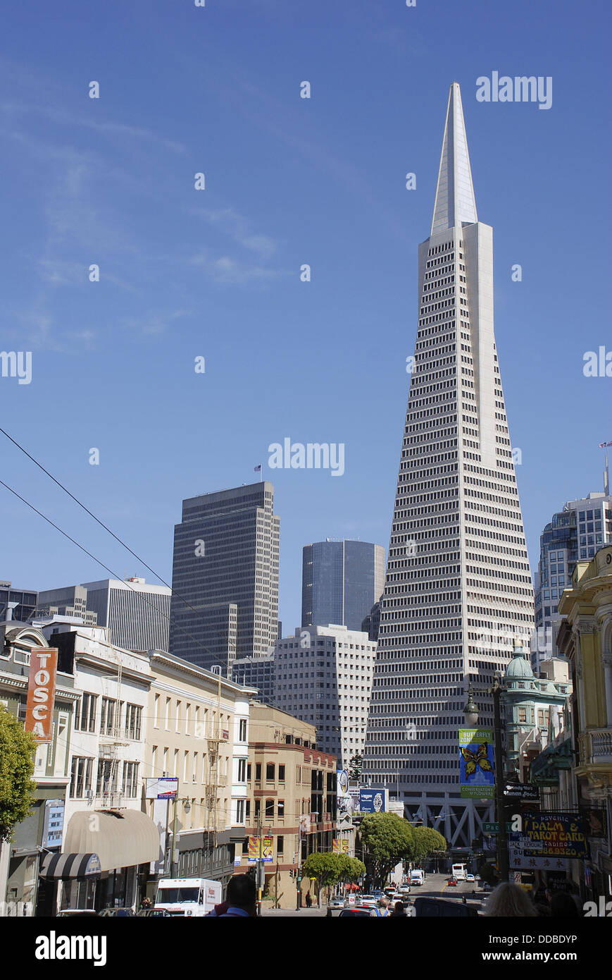 San Francisco California, the Transamerica Pyramid Stock Photo - Alamy