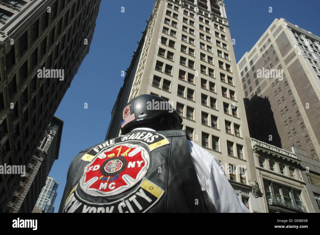 New york city usa biker hi-res stock photography and images - Alamy