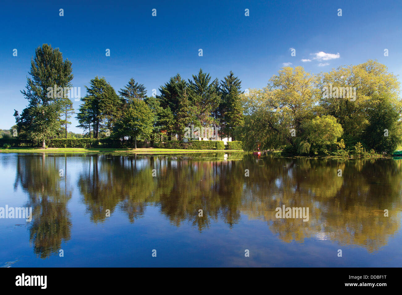Boating Pond, Cooper Park, Elgin Stock Photo - Alamy
