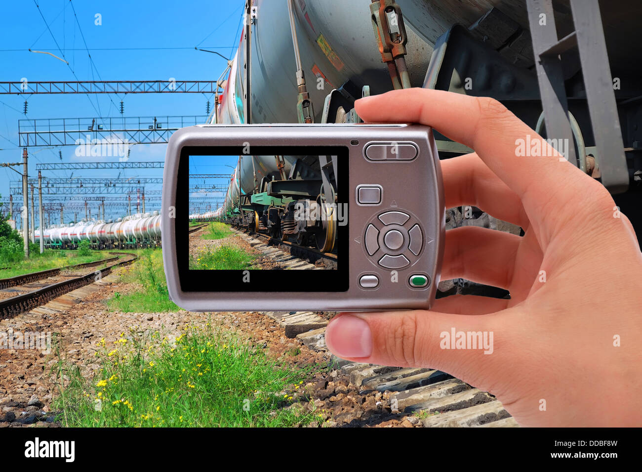 Train container camera hi-res stock photography and images - Alamy