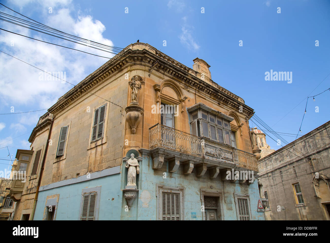 Historic Architecture in Ir-Rabat / Rabat in Malta, southern Europe ...