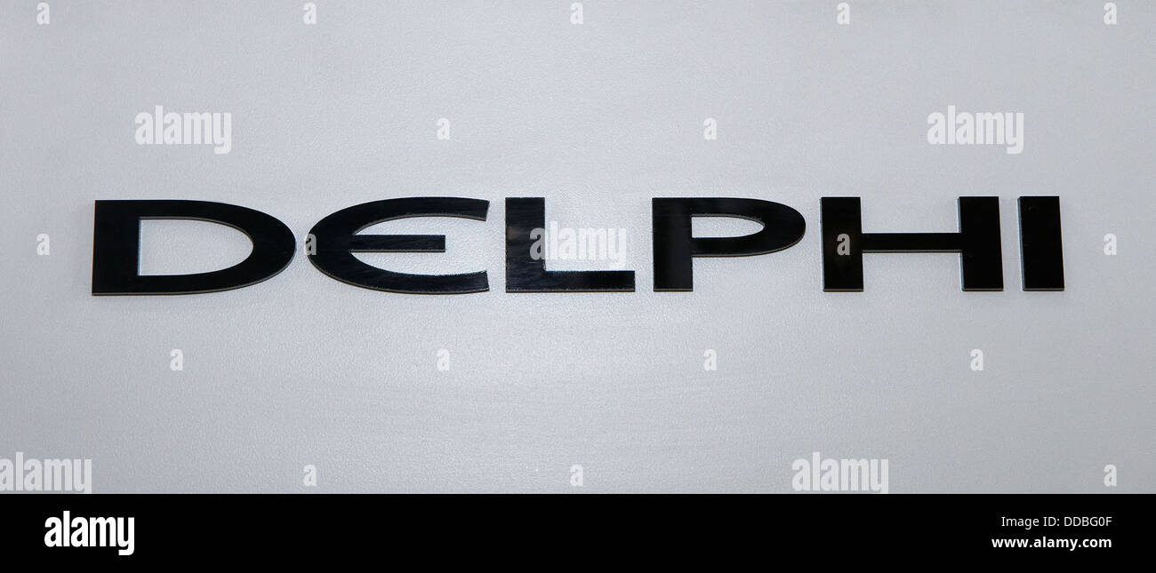 Delphi logo cars hi-res stock photography and images - Alamy