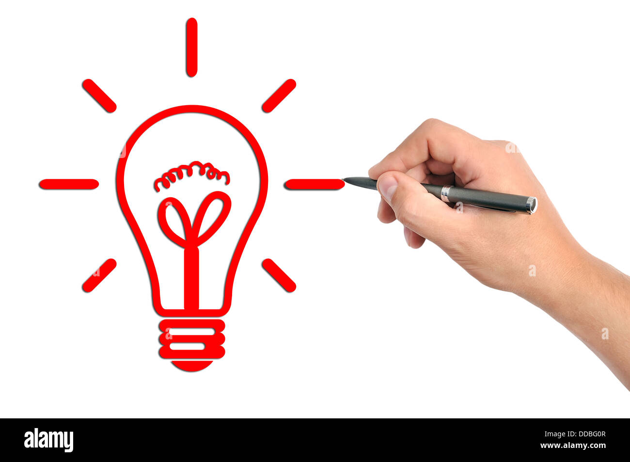 Drawing lamp symbol hi-res stock photography and images - Alamy