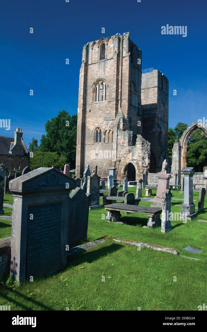 Elgin Cathedral, Elgin, Moray Stock Photo - Alamy