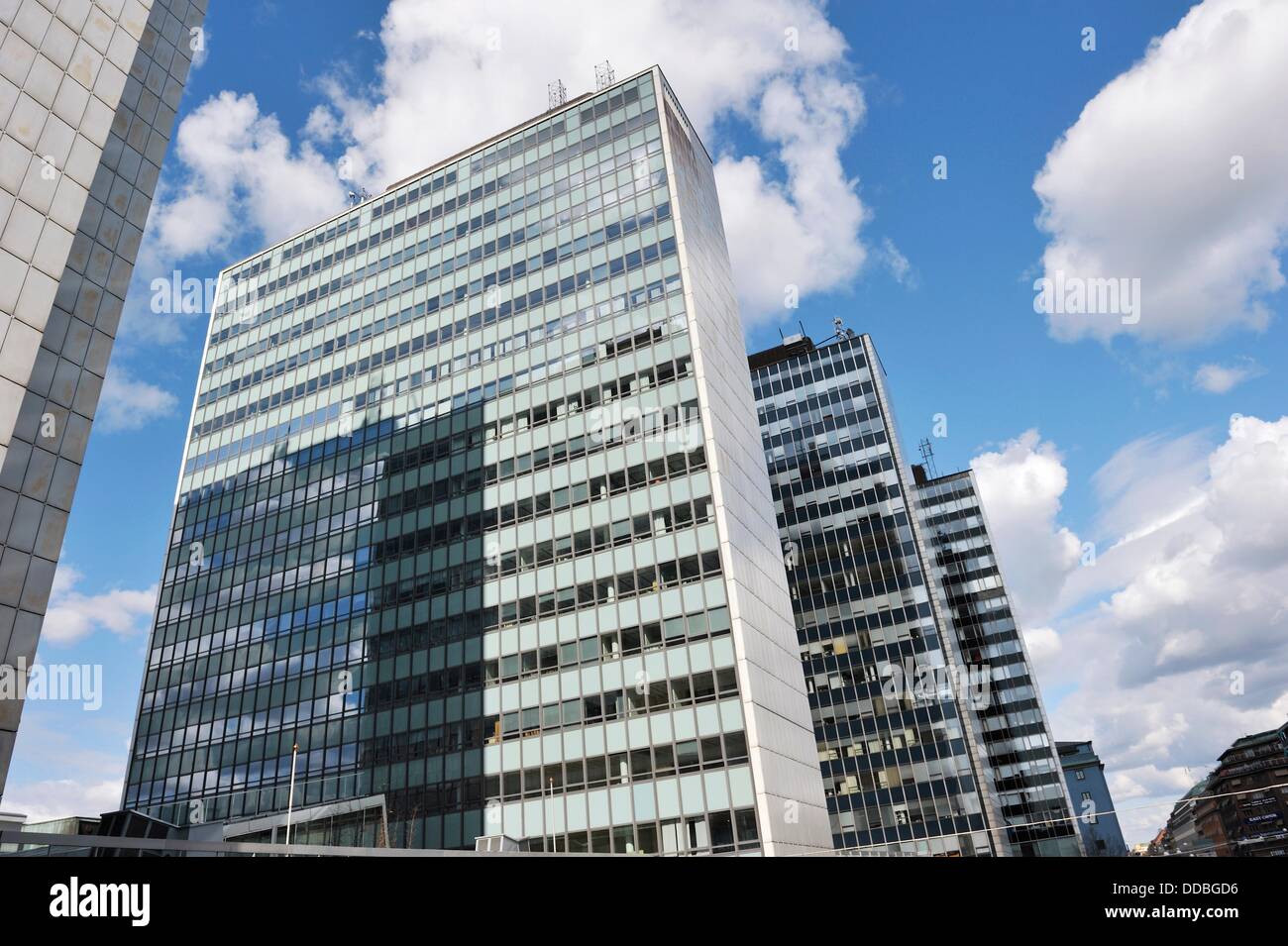 Stockholm high rise buildings Stock Photo - Alamy