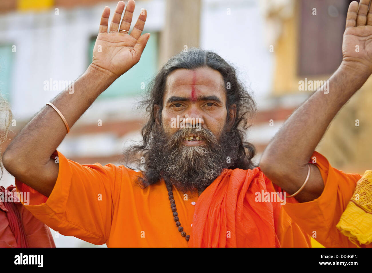 Baby blessing hindu hi-res stock photography and images - Alamy