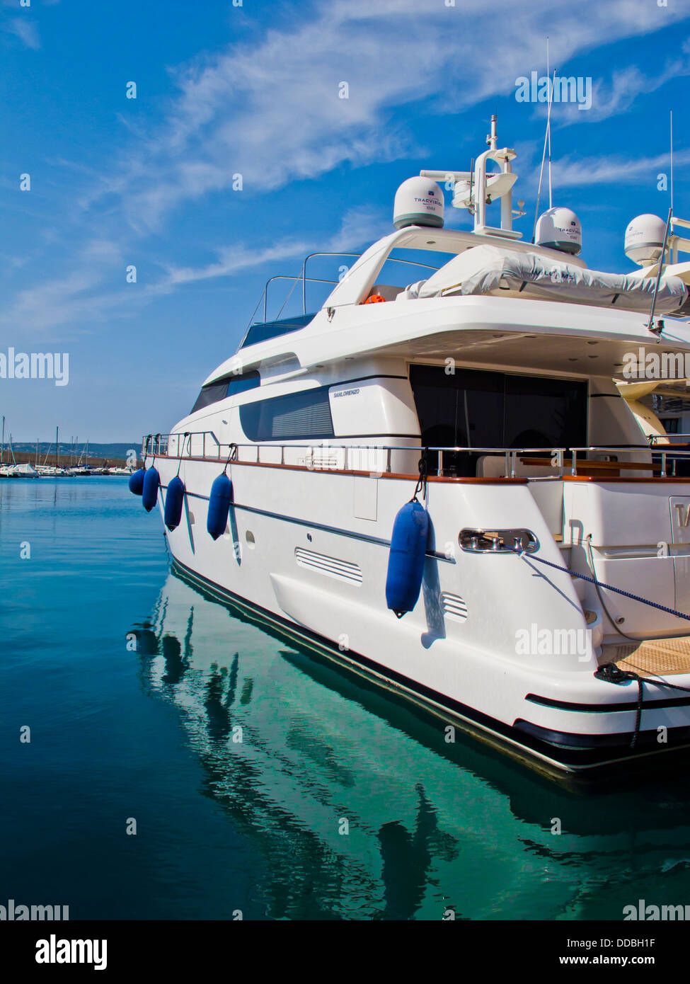 Boat in Spain Stock Photo - Alamy