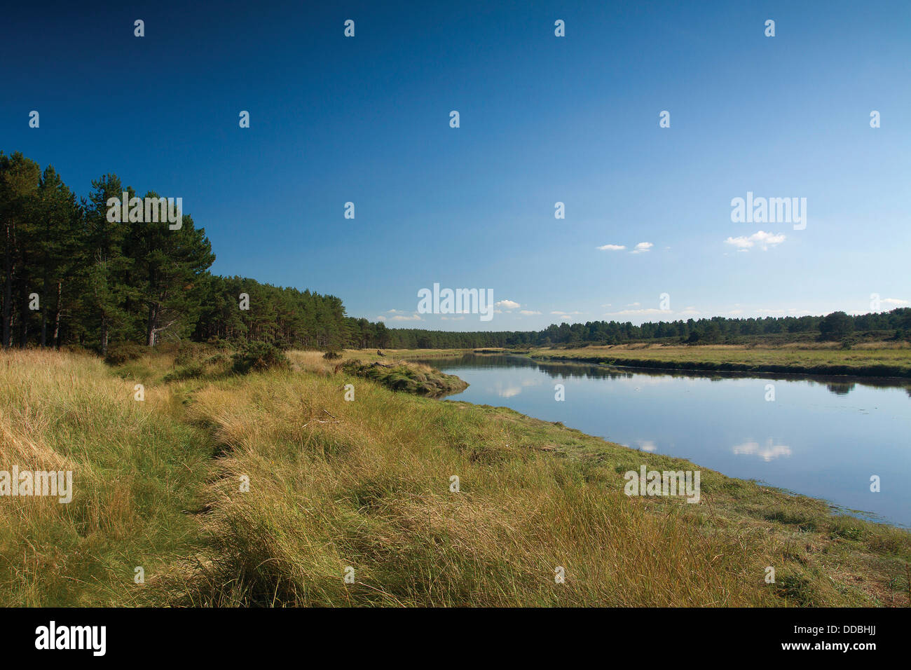 The River Lossie, Lossiemouth, Moray Stock Photo - Alamy
