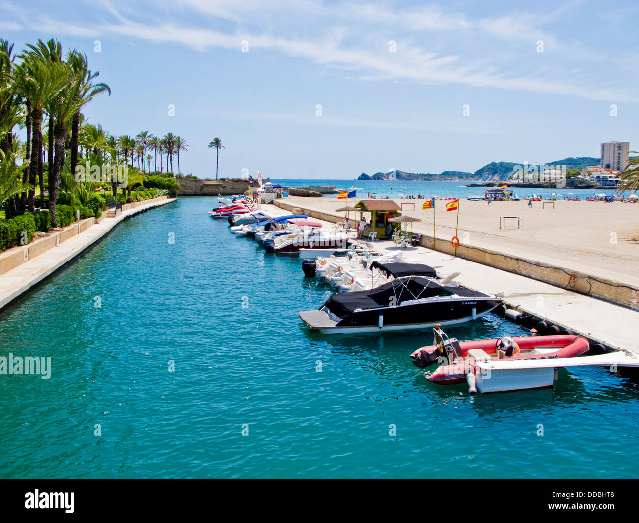 Marina In Spain Stock Photo - Alamy