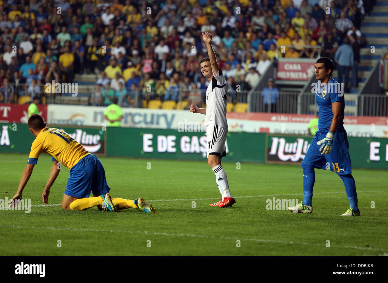 Ploiesti, Romania. 29th Aug, 2013. Pictured: Rory Donnelly (C) of ...