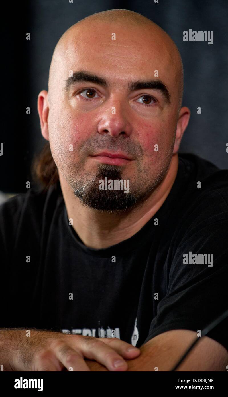 Berlin, Germany. 30th Aug, 2013. Keyboarder Alf Ator (Alexander Thomas ...