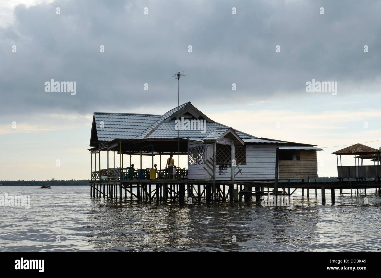 Kakap Fishing Village, Indonesia Stock Photo - Alamy