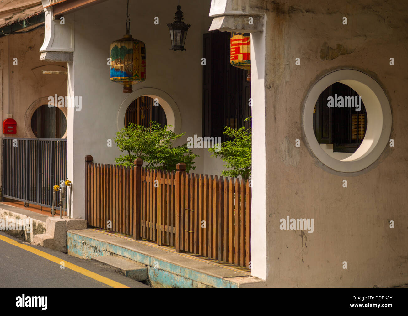 Old Colonial House, Malacca, Malaysia Stock Photo - Alamy