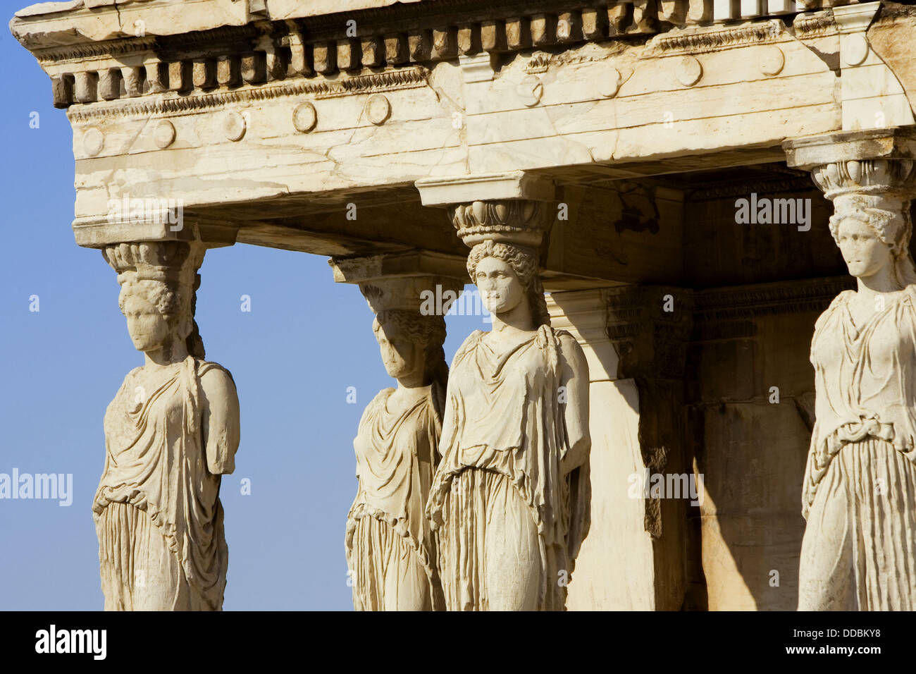 Caryatids of erechteion hi-res stock photography and images - Alamy