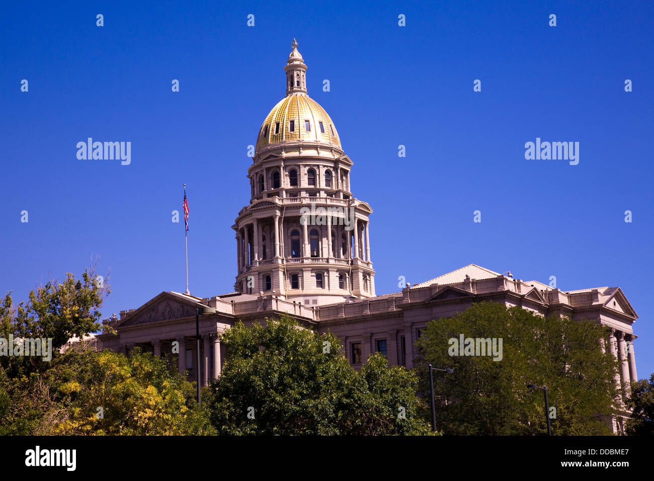 Denver Flag High Resolution Stock Photography and Images - Alamy