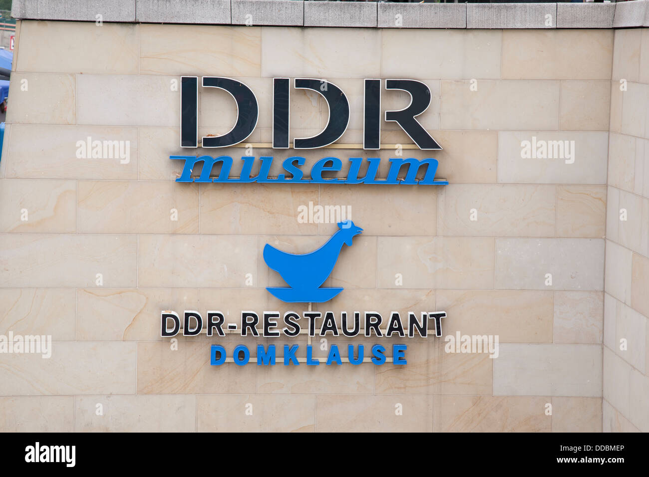 Ddr logo hi-res stock photography and images - Alamy