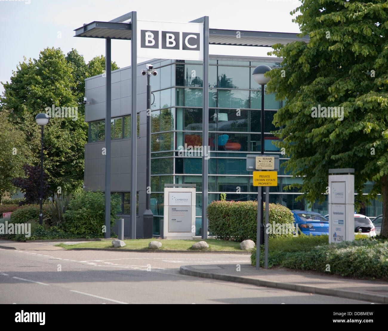 BBC Cambridgeshire studios Cambridge England Stock Photo - Alamy