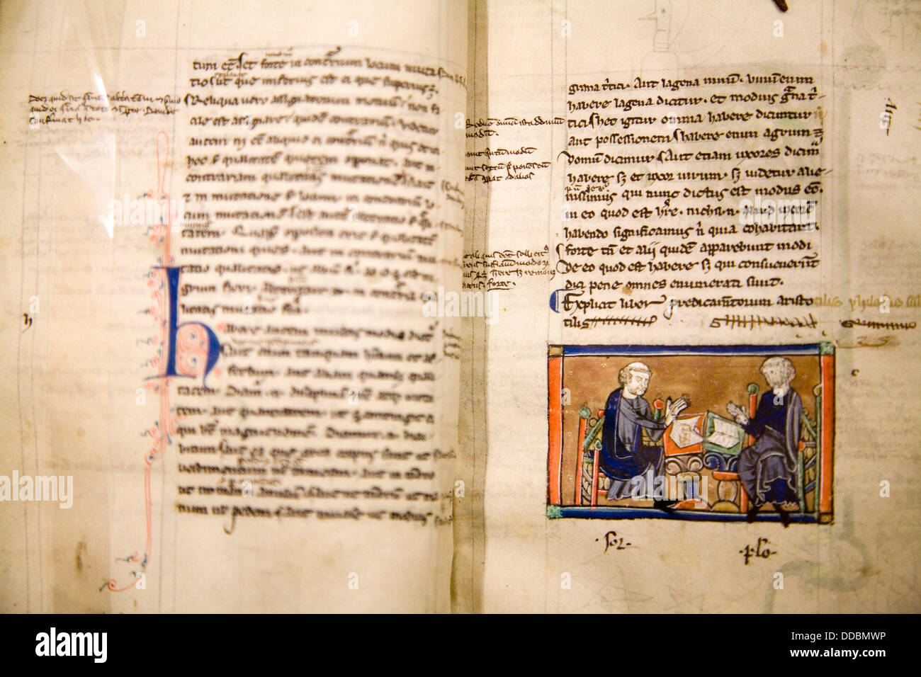 Latin manuscript illustration hi-res stock photography and images - Alamy