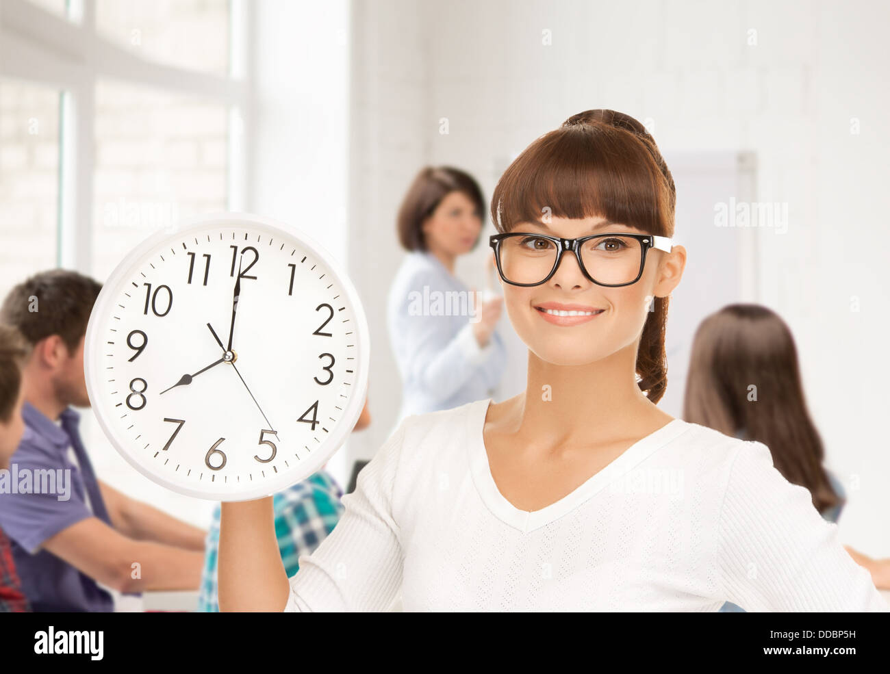 Student rushing to class hi-res stock photography and images - Alamy