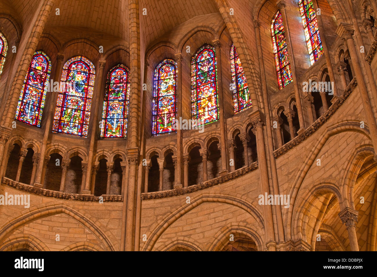 Basilica st remi architecture hi-res stock photography and images - Alamy