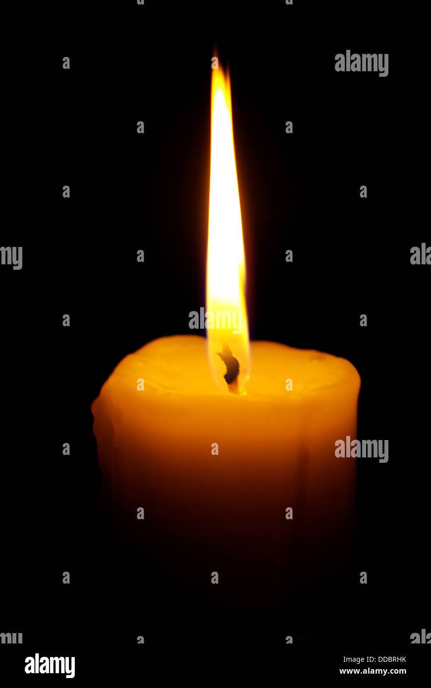 Candle burn wax hi-res stock photography and images - Alamy