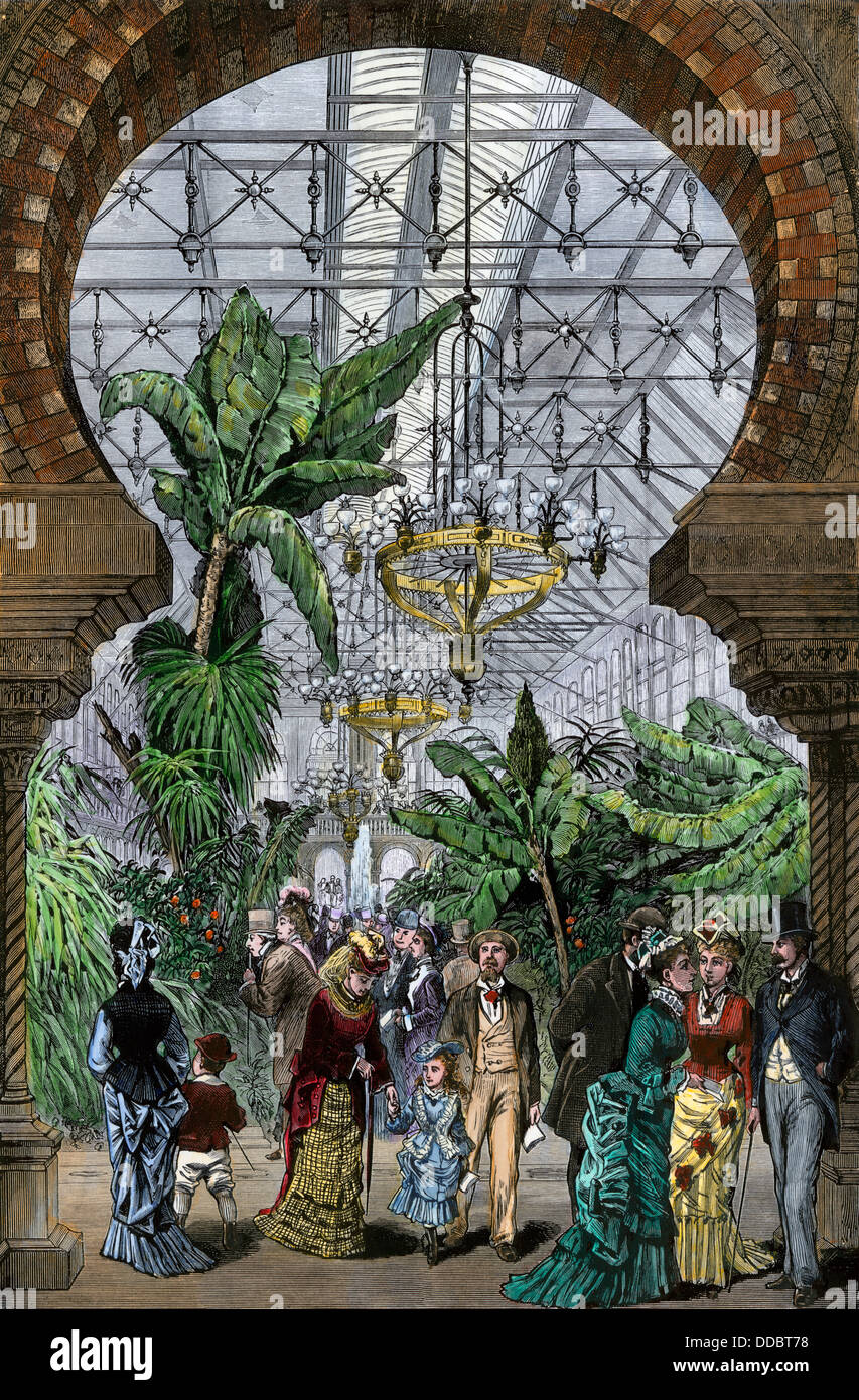 Centennial exhibition in philadelphia hi-res stock photography and ...