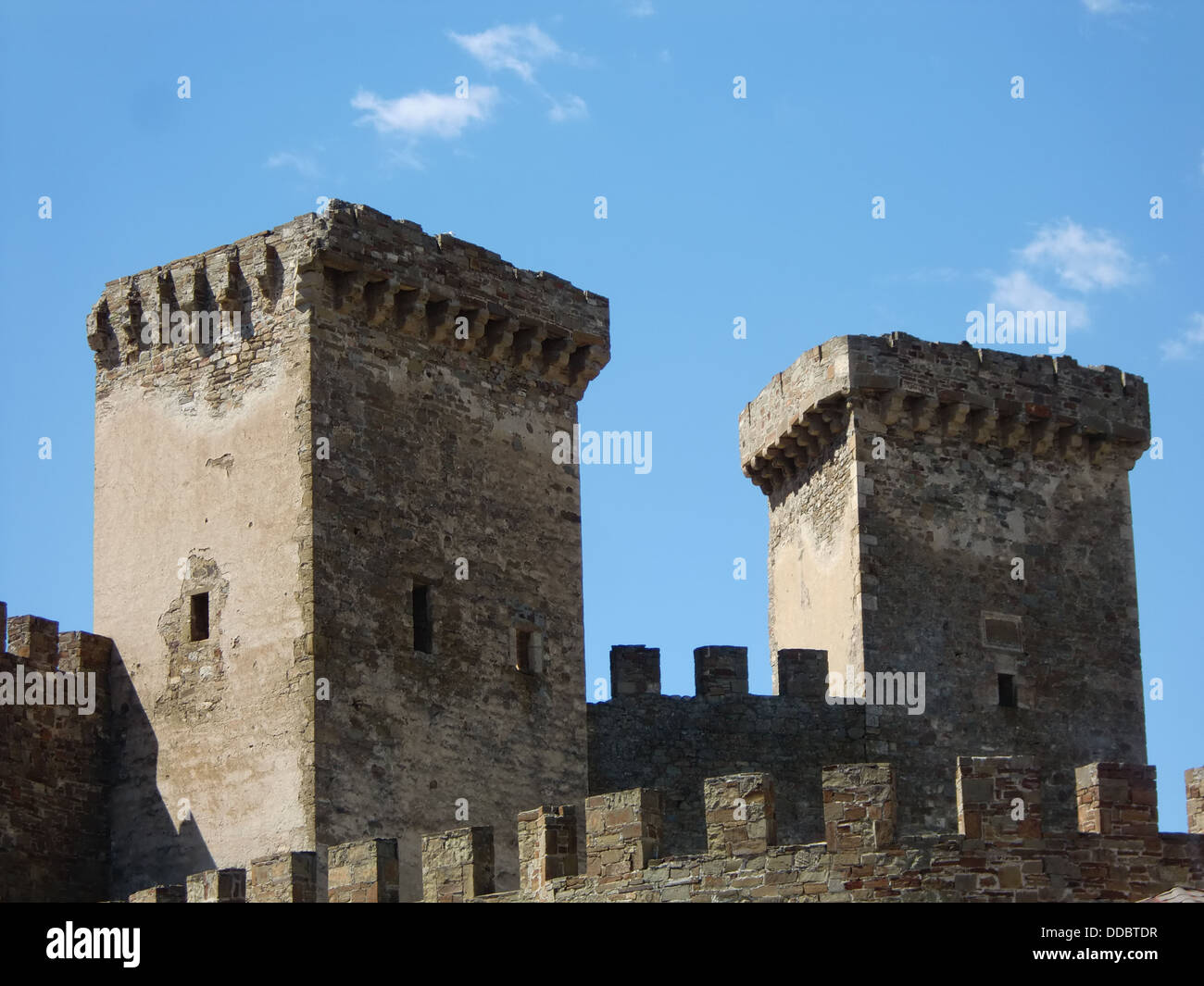 Genoese towers in the black sea hi-res stock photography and images - Alamy