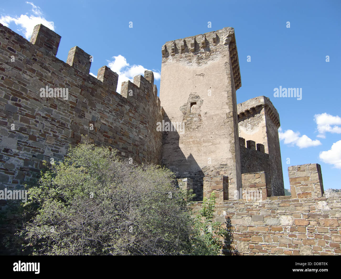 Genoese Towers In The Black Sea High Resolution Stock Photography and ...