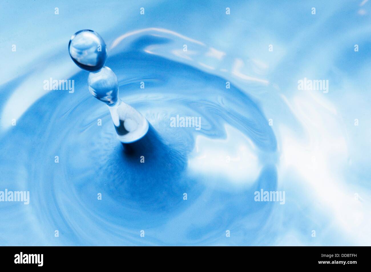 Water ripple , Water drop Stock Photo - Alamy