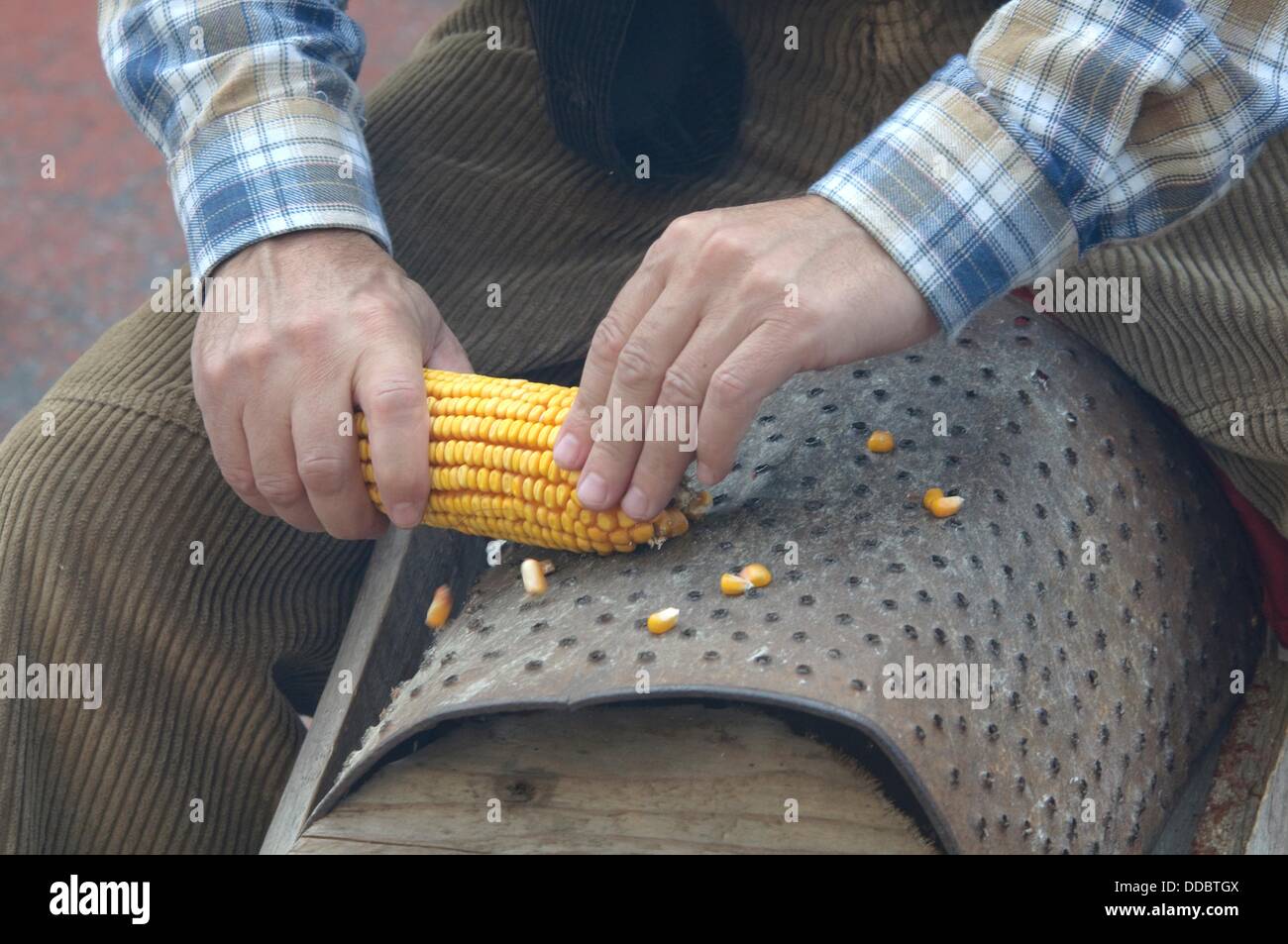 Old corn processing hi-res stock photography and images - Alamy