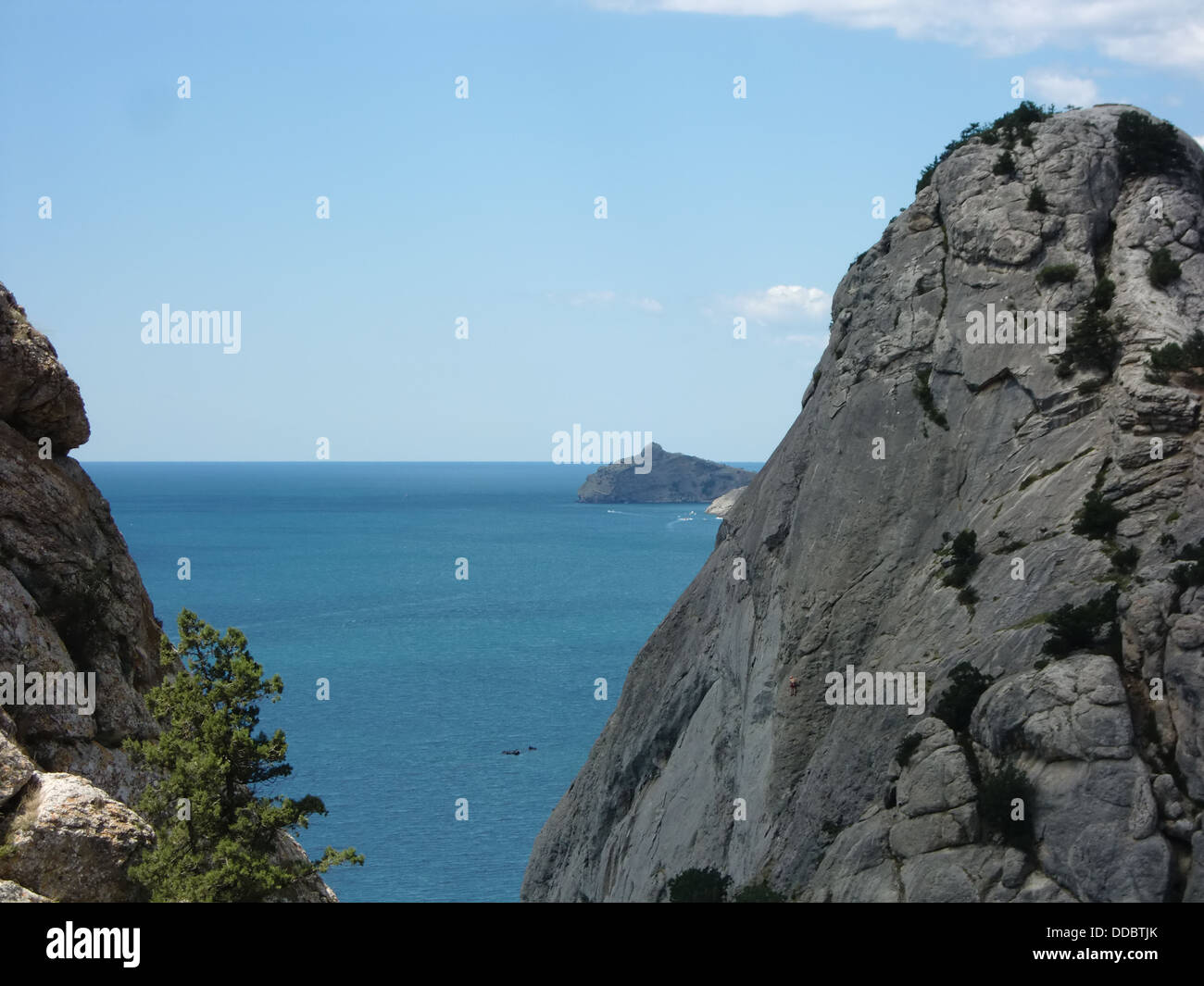 View from the Genoese fortress (Sudak, Crimea, Ukraine Stock Photo - Alamy