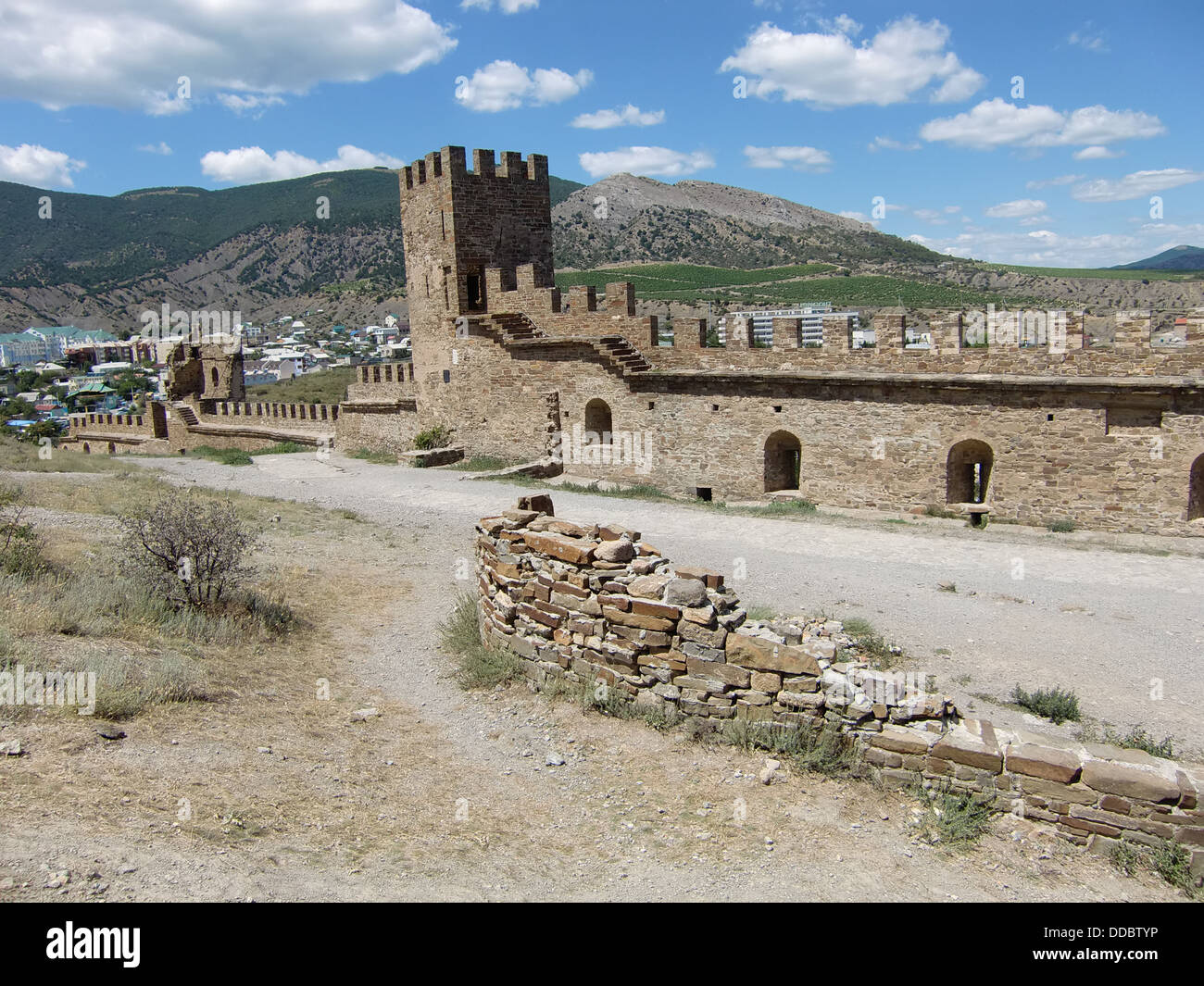 Genoese towers in the black sea hi-res stock photography and images - Alamy