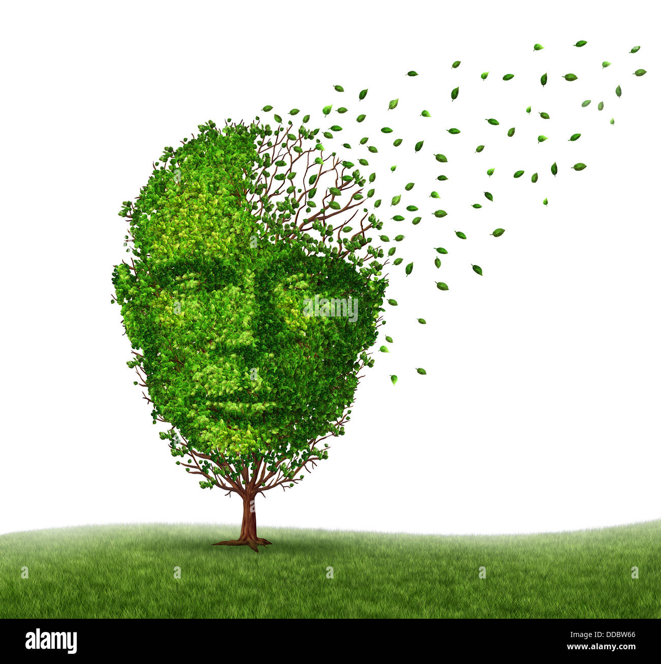 Dementia disease dealing with Alzheimer's illness as a medical icon of ...
