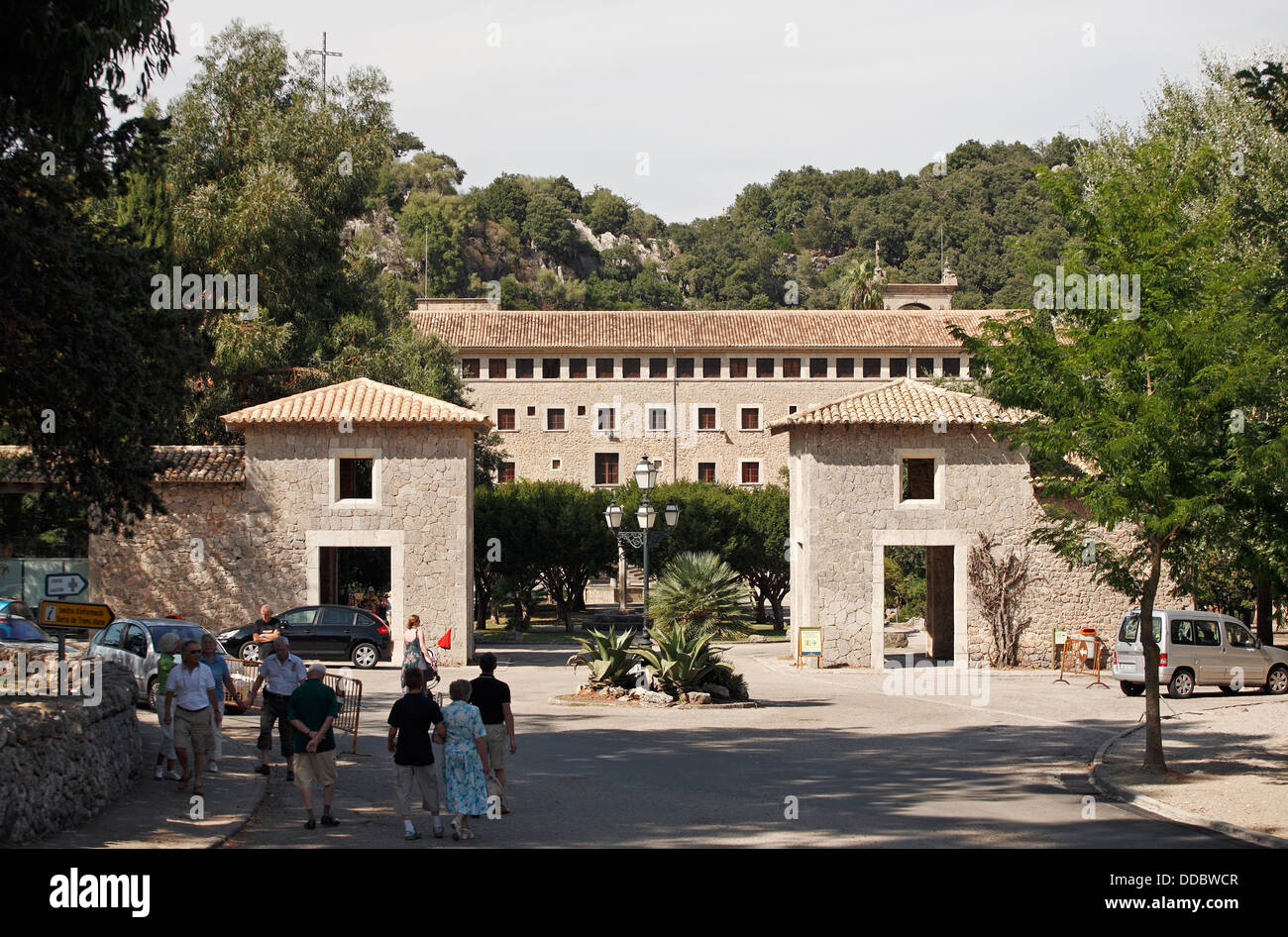 Sanctuary of Lluc, Spain, Lluc Stock Photo - Alamy